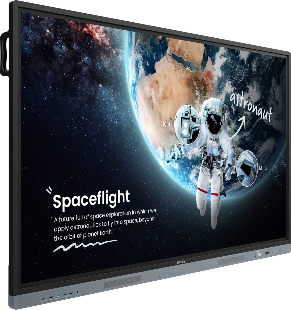 BenQ Board Master RM6504 interaktiv skærm | Elgiganten | Elgiganten