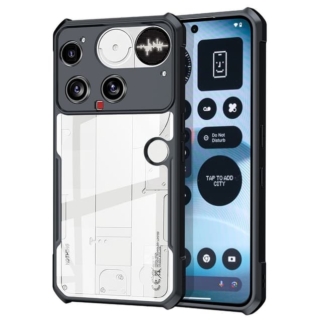 XUNDD Nothing Phone (3) Beatle Series Skal - Svart - Elgiganten ...