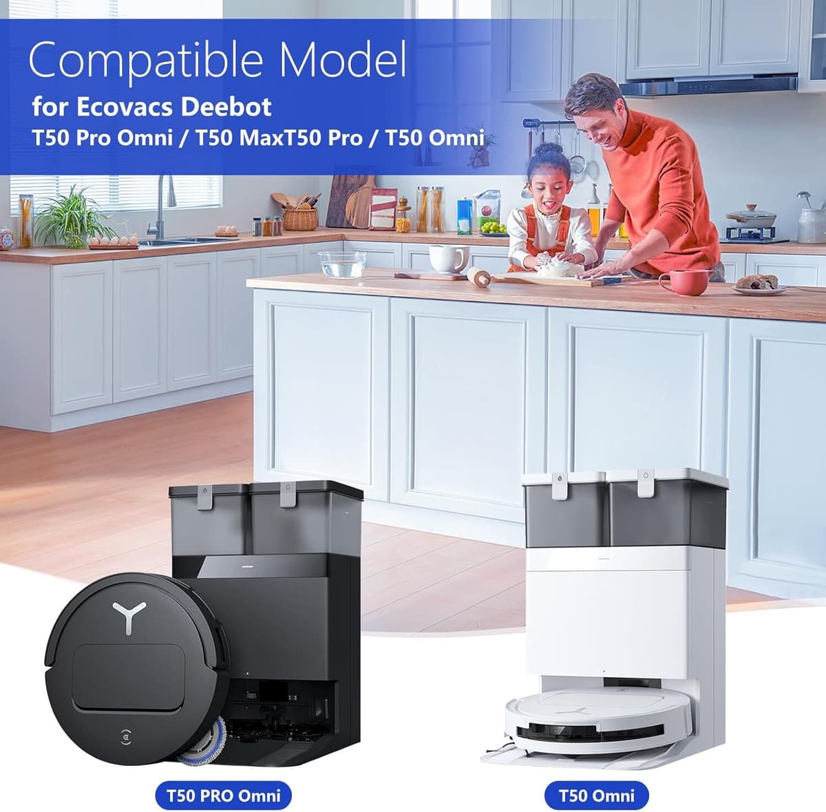 Ecovacs Deebot T50 Pro Omni -imurin vaihtotarvikkeet - Gigantti