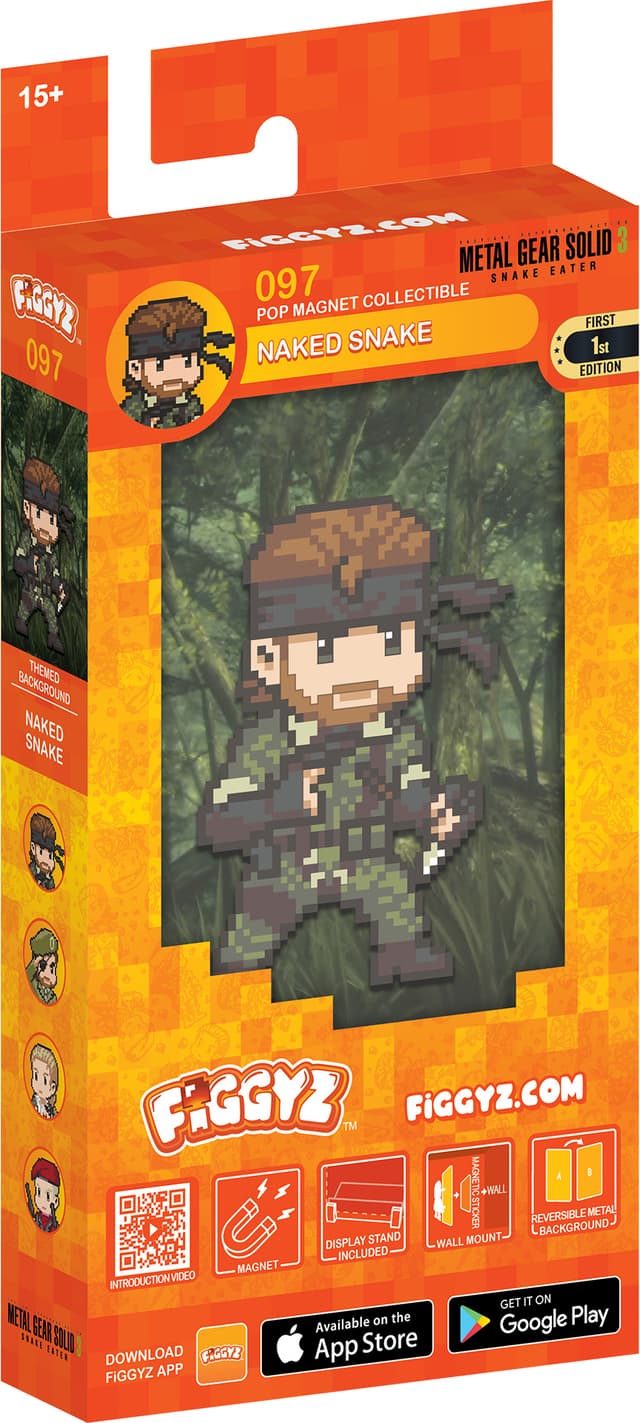 First 4 Figures Figgyz Metal Gear Solid 3 Pop Magnet actionfigur ...