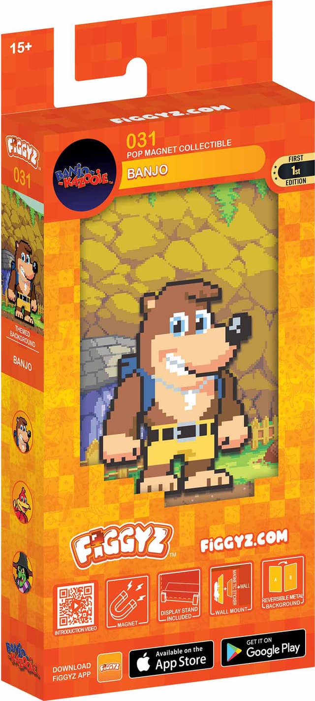 First 4 Figures Figgyz Banjo Kazooie Magnet actionfigur (Banjo) - Elkjøp