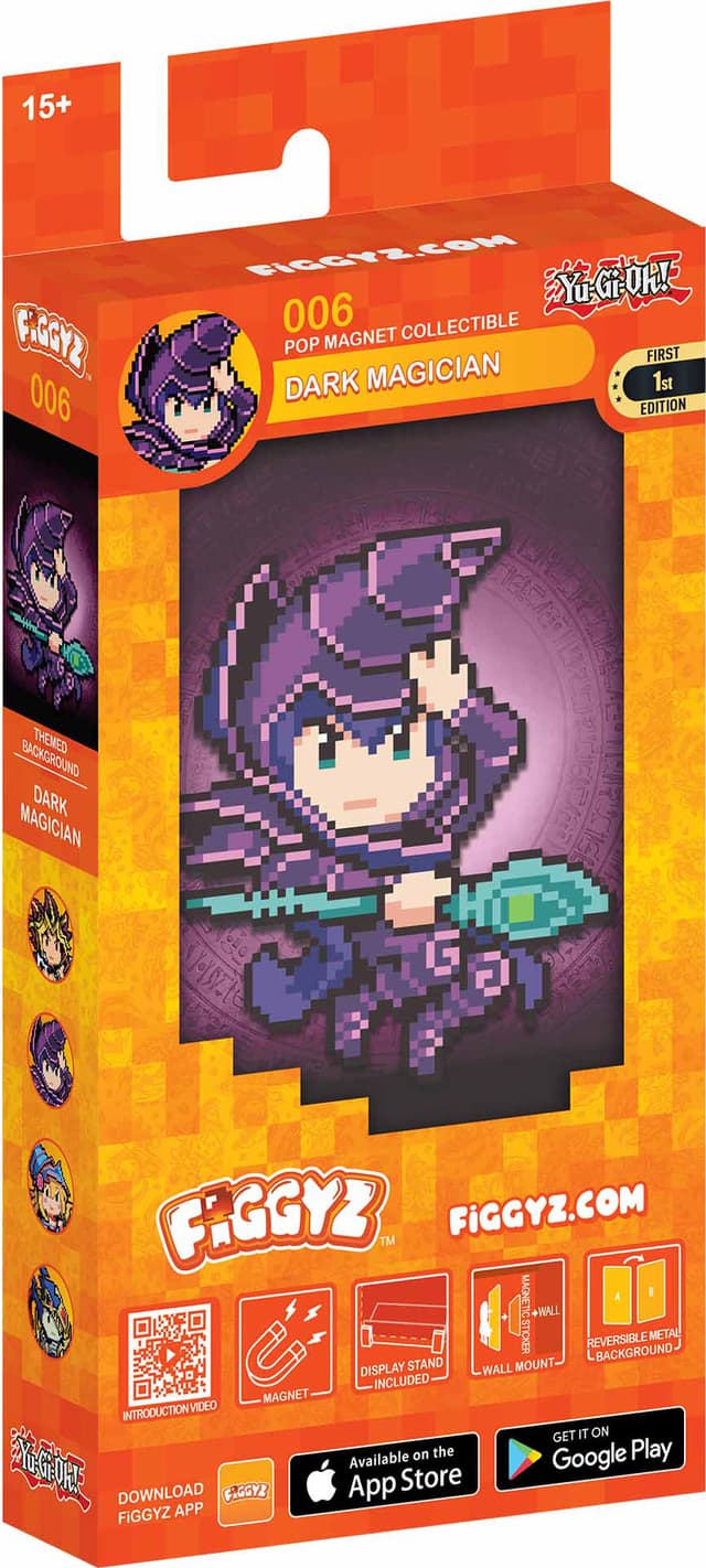 First 4 Figures Figgyz Yu-Gi-oh Magnet actionfigure (Dark Magician ...