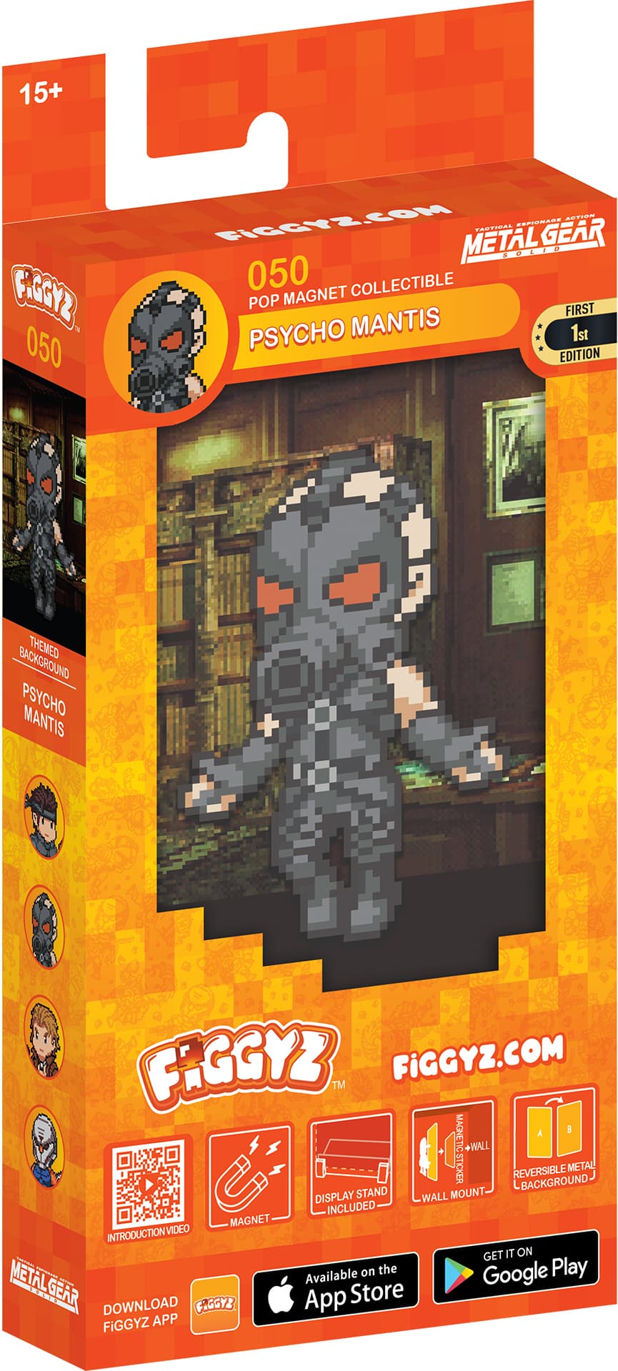 First 4 Figures Figgyz Metal Gear Solid 1 Pop Magnet actionfigur ...