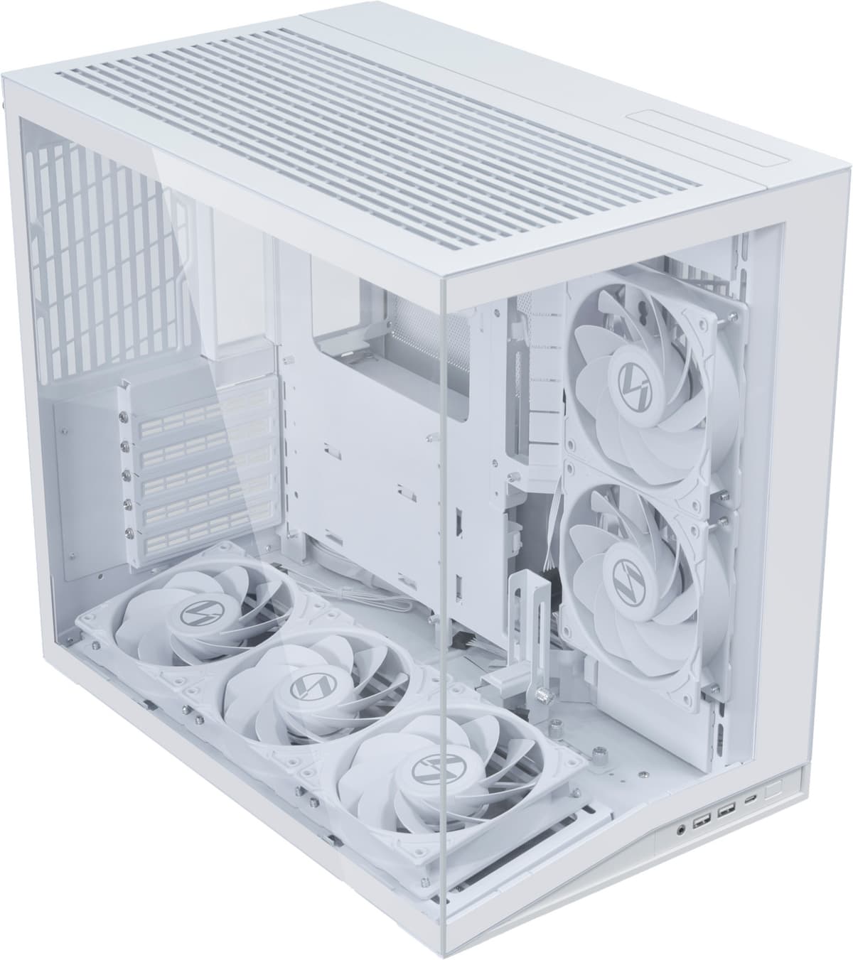 Lian Li O11 Dynamic Mini V2 Flow PC case (white) - Elkjøp