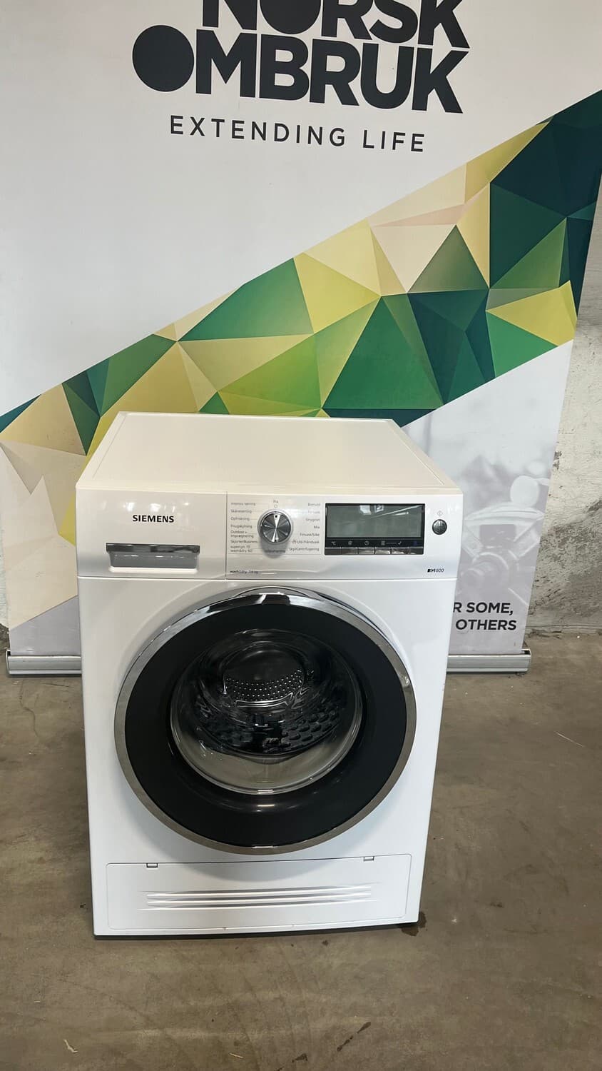 Siemens WD15H540DN vask&tørk (Hvit) - brukt - Elkjøp