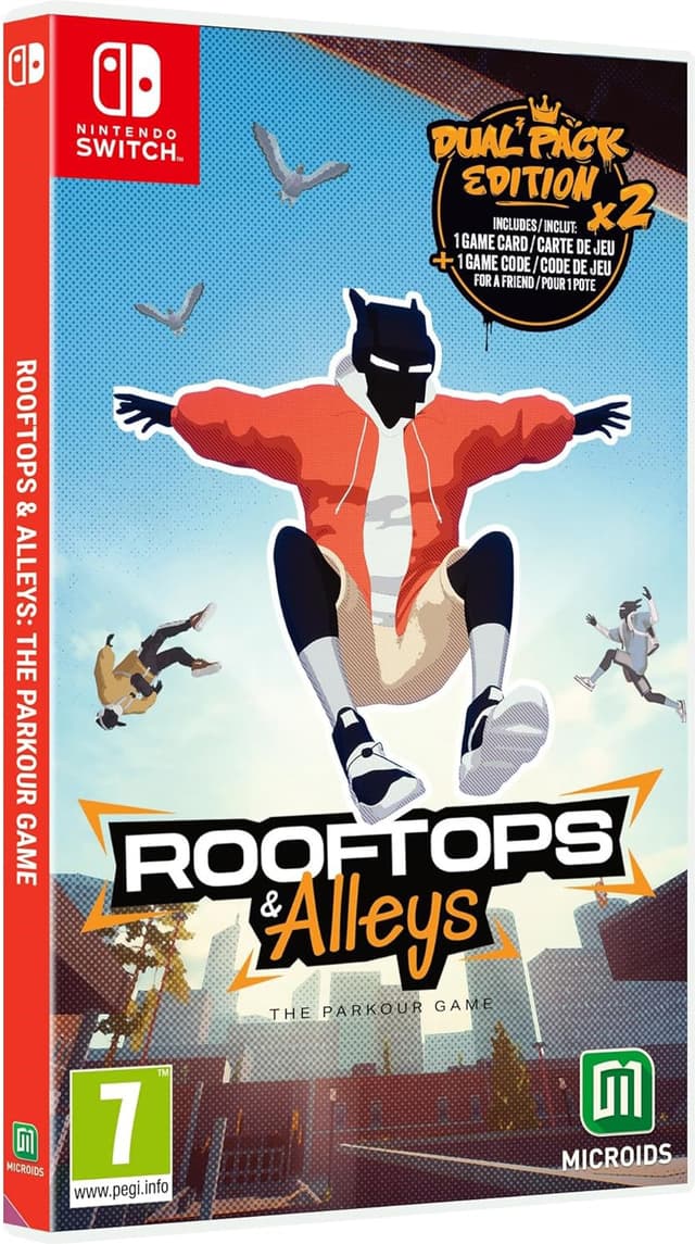 Rooftops & Alleys: The Parkour Game - Dual Pack Edition (Switch) - Gigantti