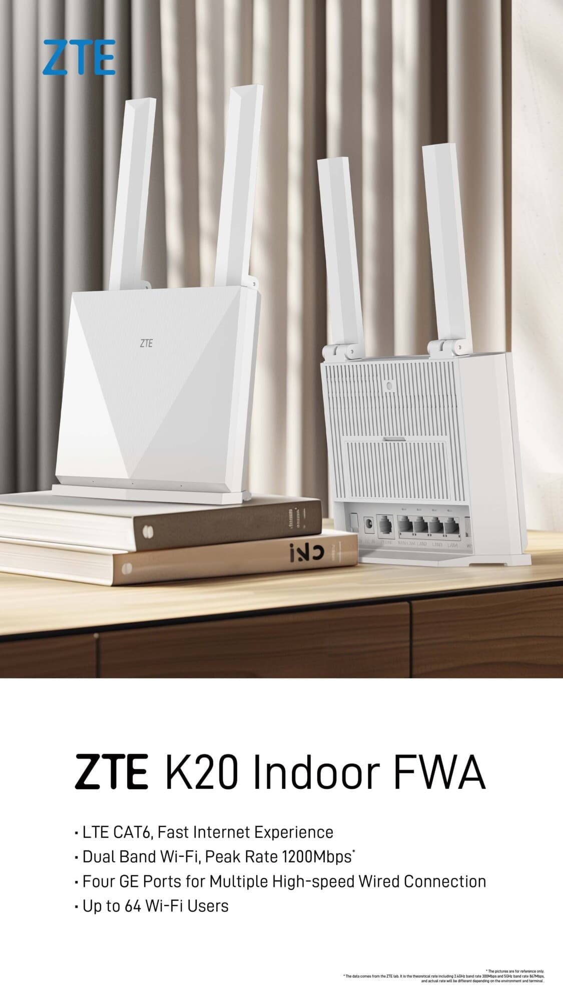 ZTE K20 4G+ mobil bredbåndsruter - Elkjøp | Elkjøp