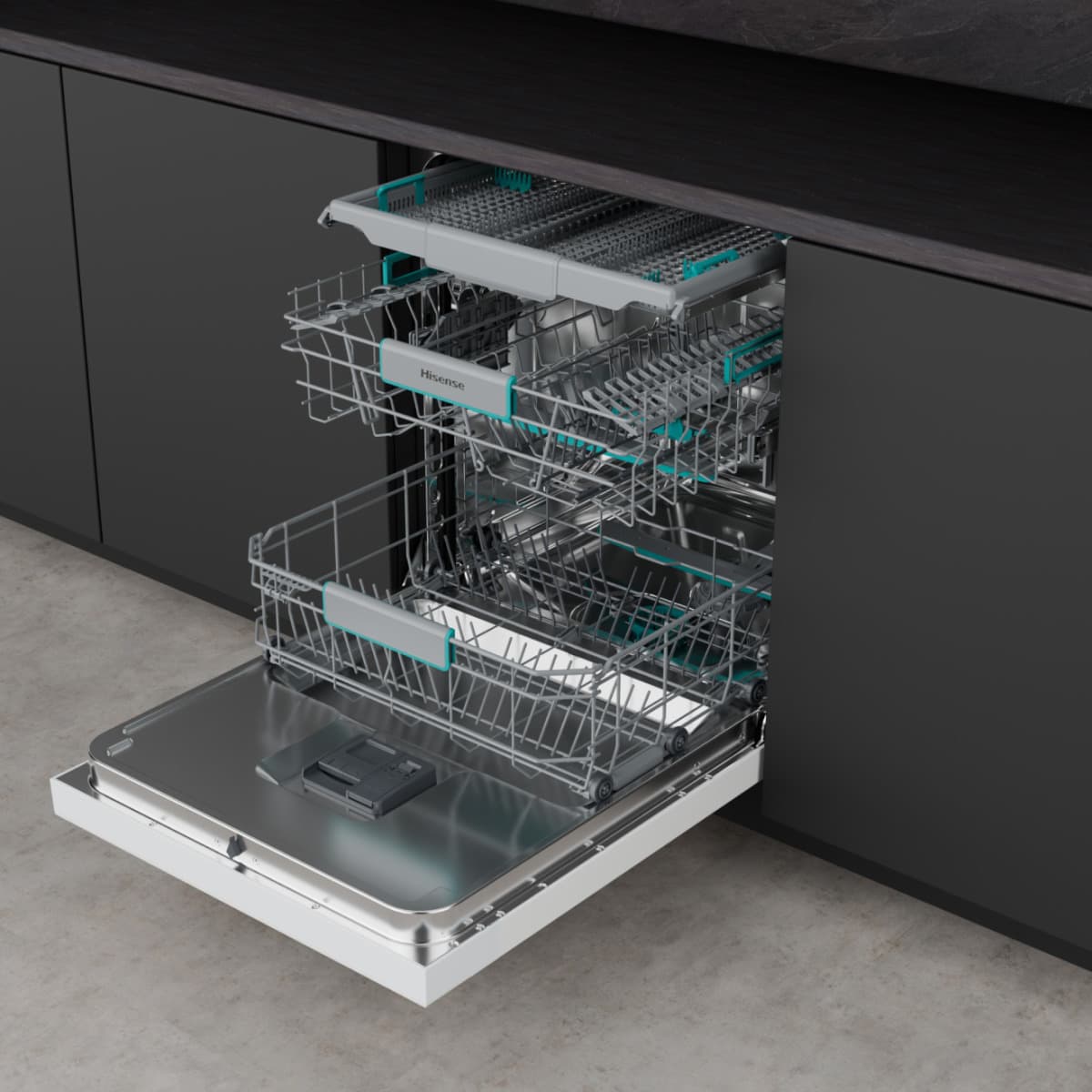 Hisense oppvaskmaskin HBU663AW (88.5cm) - Elkjøp