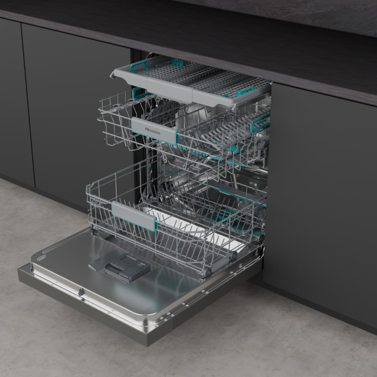 Hisense Diskmaskin HBU663AX (rostfri) - Elgiganten