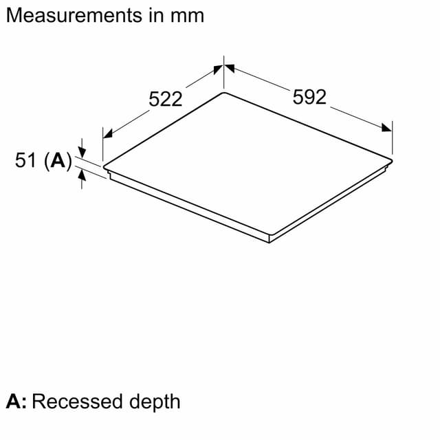 Siemens IQ700 induktionshäll EX651HXC1E (60cm) - Elgiganten