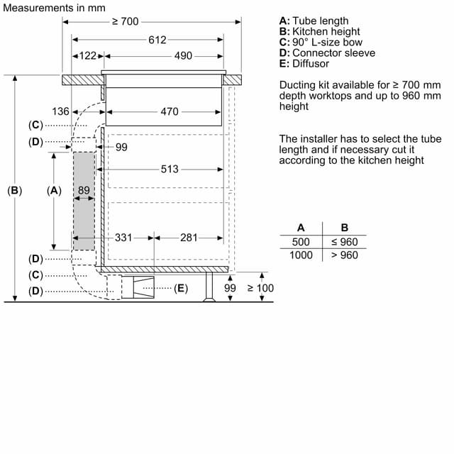 Siemens IQ300 Induktionshäll med fläkt ED811BS16E (80cm) - Elgiganten ...