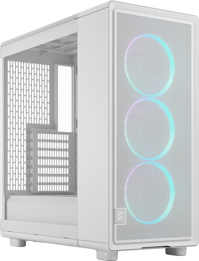 Fractal Epoch RGB PC kabinet (hvid/lys nuance) | Elgiganten