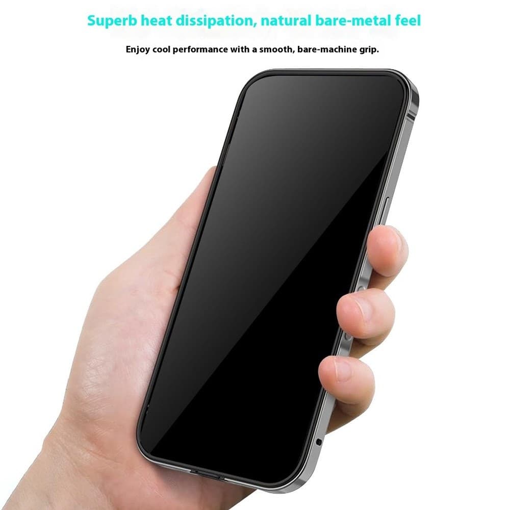 SKALO iPhone 17 Pro Max COTECi Aluminum Silikon Bumper - Silver ...