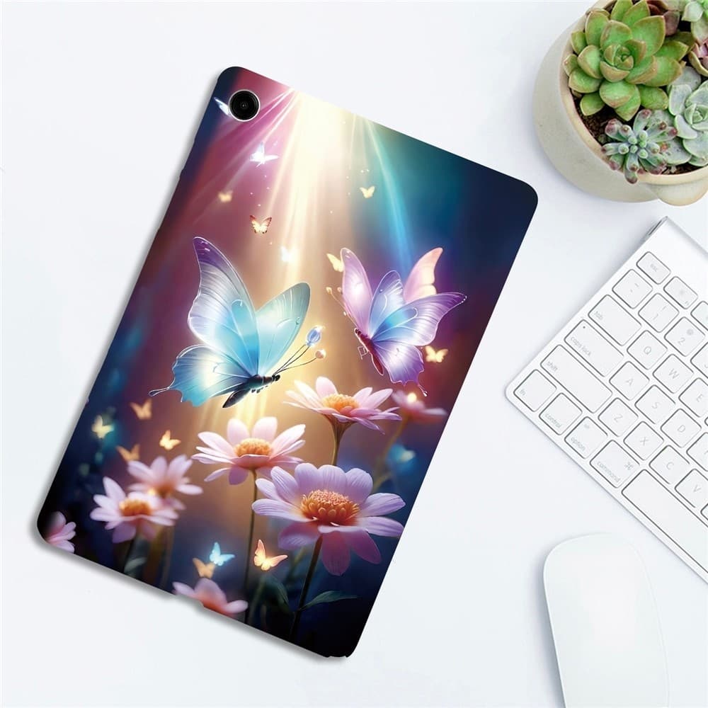 För Samsung Galaxy Tab A11+ Fodral Mönstertryck Slim TPU skal Butterfly ...