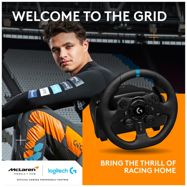 Logitech G923 Logitech G923 PC/PlayStation racingratt - Elkjøp