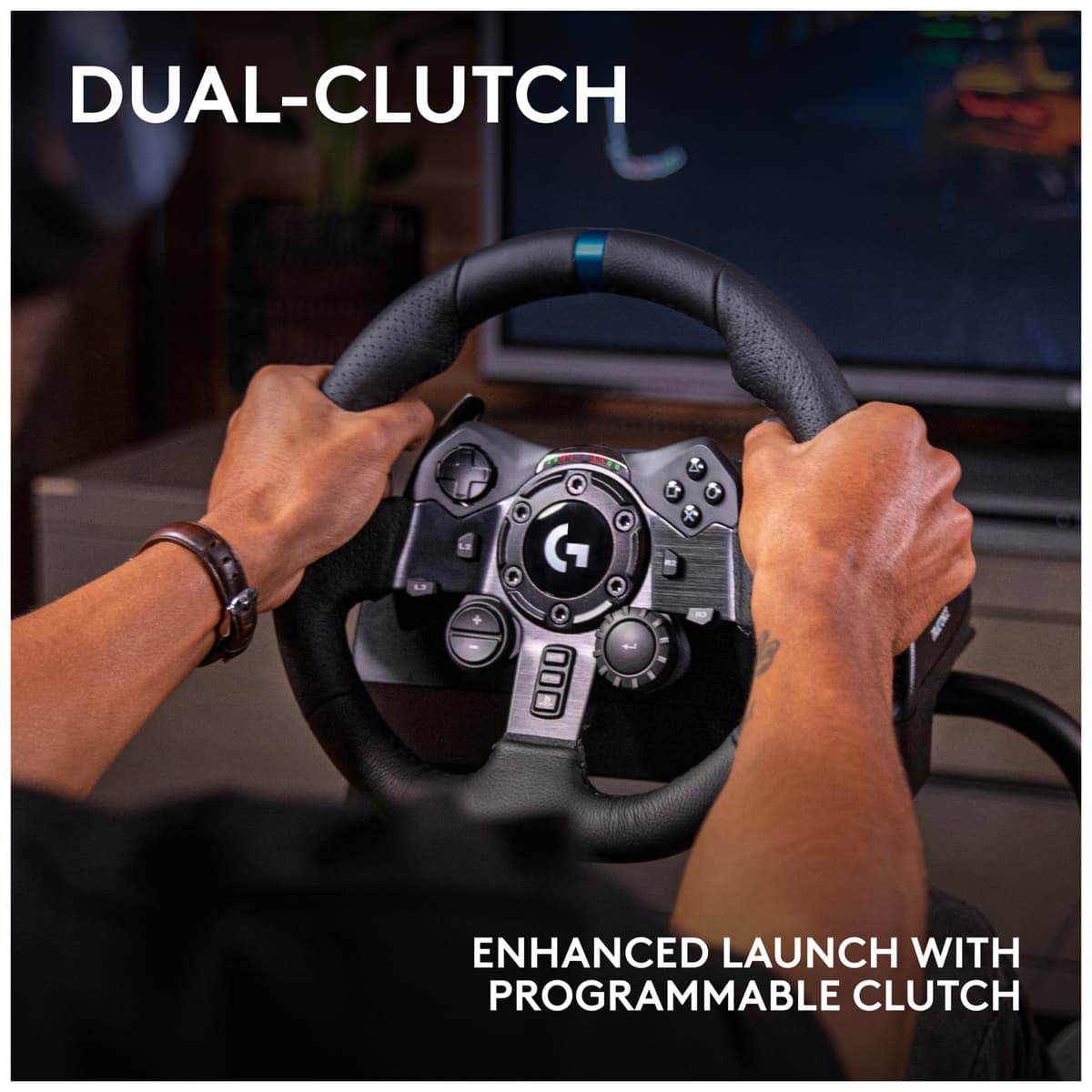 Logitech G923 Logitech G923 PC/PlayStation racingratt - Elkjøp
