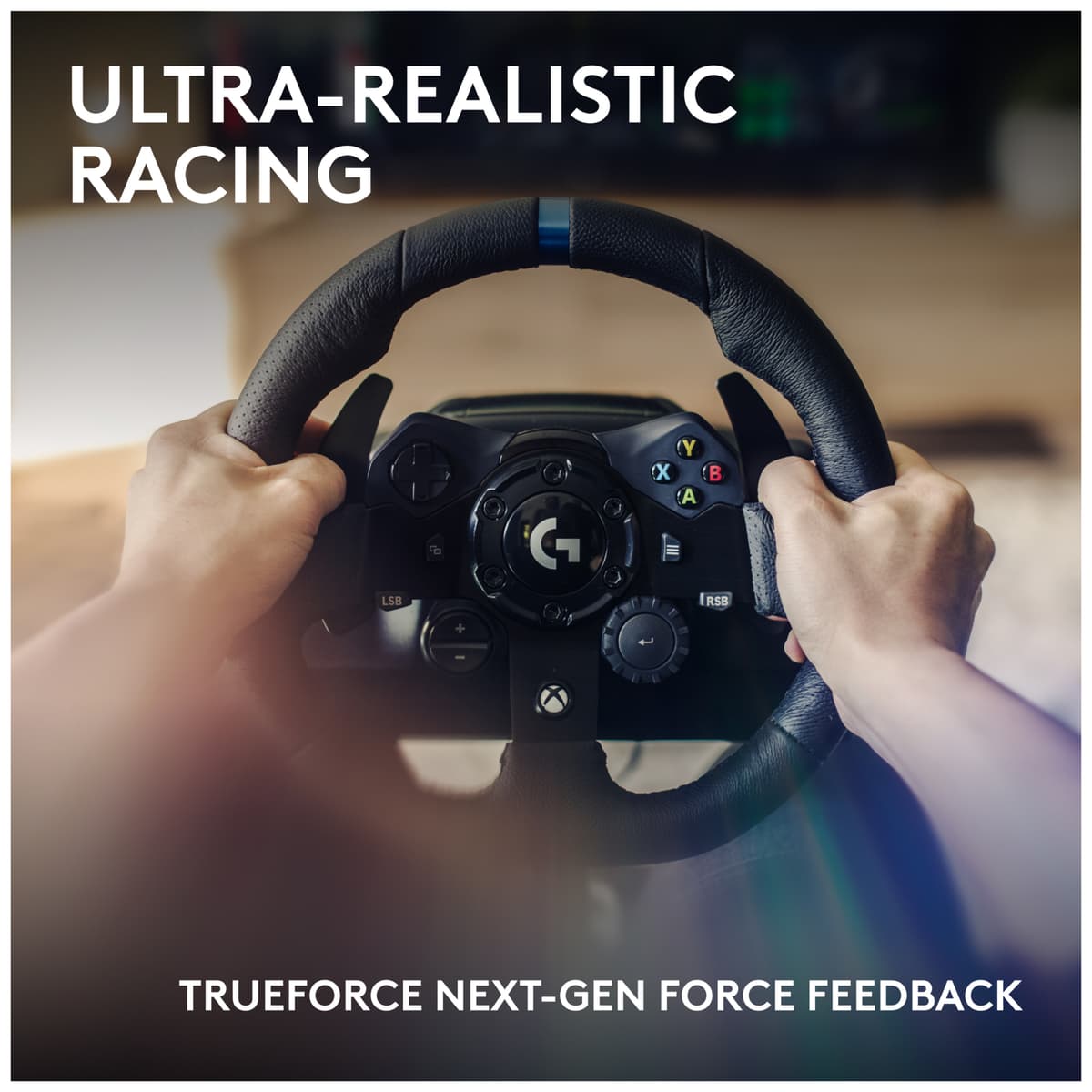 Logitech G923 Xbox racingratt og pedaler - Elkjøp | Elkjøp