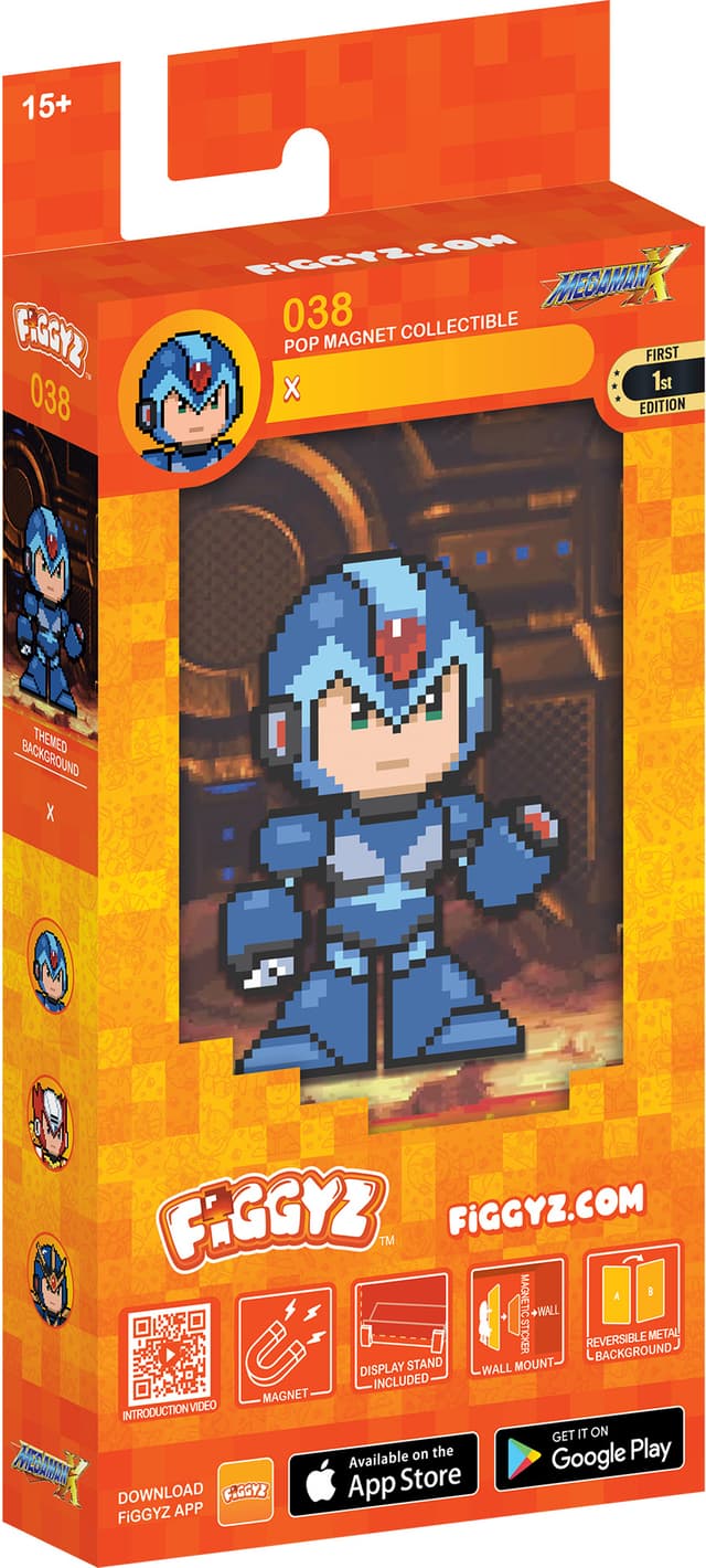 First 4 Figures Figgyz Mega Man Pop Magnet actionfigur (X) | Elgiganten