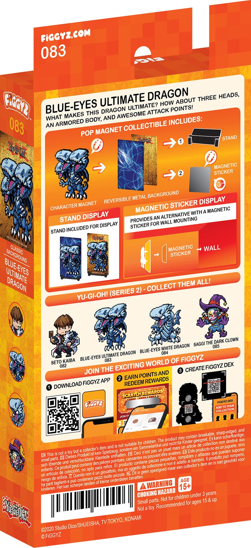 First 4 Figures FiGGYZ actionfigur (Blue-Eyes Ultimate Dragon) | Elgiganten