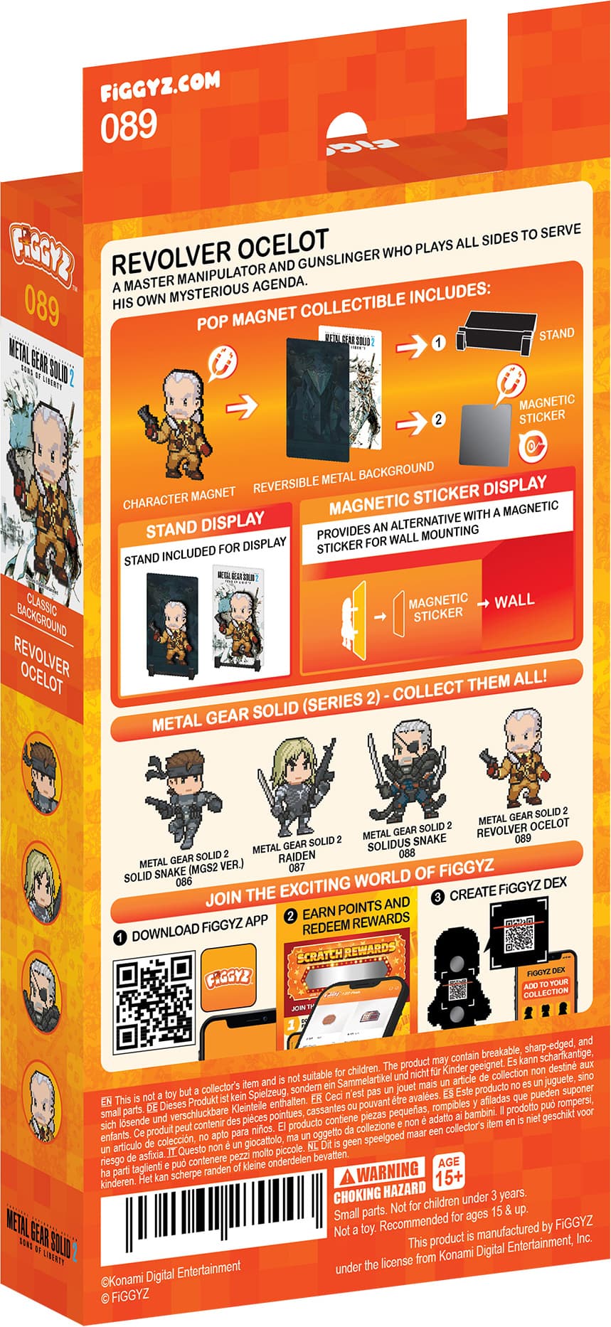 First 4 Figures FiGGYZ magnetisk actionfigur (Revolver Ocelot ...