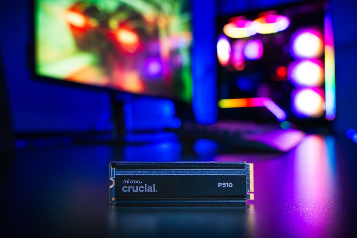 Crucial P510 intern SSD med kjøleribbe (1TB) - Elkjøp