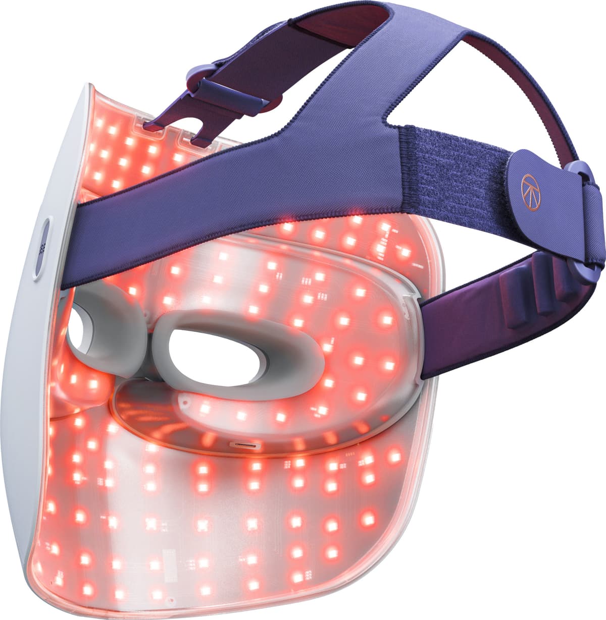 Therabody TheraFace Mask Glo LED ansiktsmaske 850375 (beige) - Elkjøp