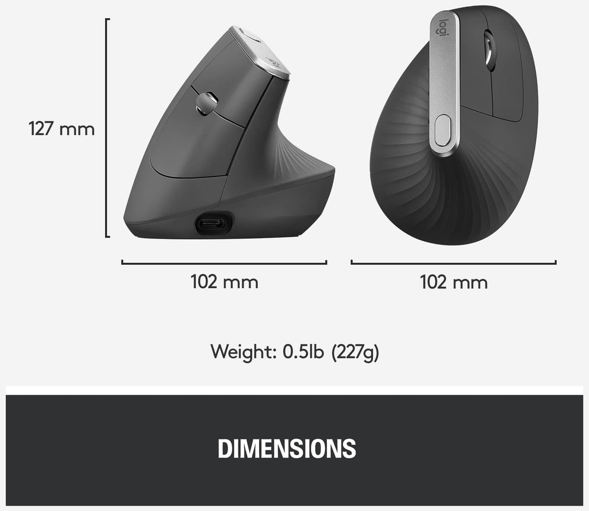 Logitech MX Vertical pystyhiiri - Gigantti