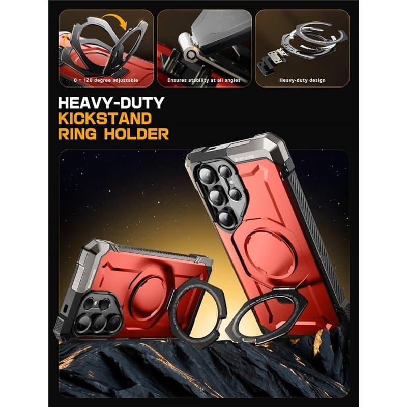 SUPCASE UB Grip deksel Samsung Galaxy S25 Ultra - Ruddy - Elkjøp
