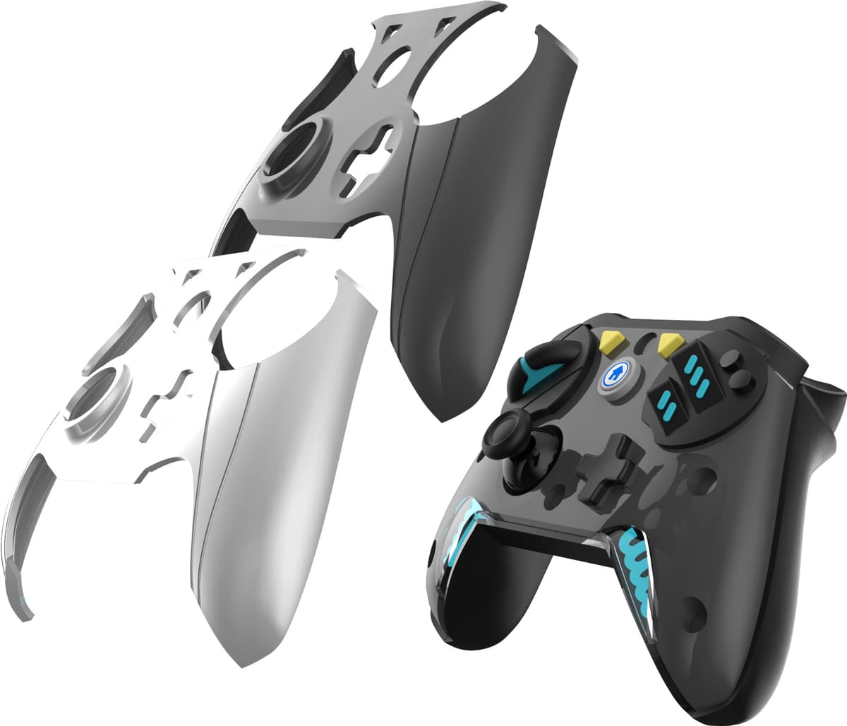 Piranha x Ghostgear Kart Racing Switch/PC kontroller (sort) - Elkjøp