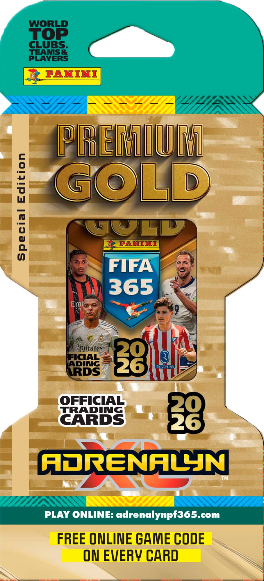 Panini FIFA 365 Adrenalyn XL 2026 Premium Gold samlekort | Elgiganten