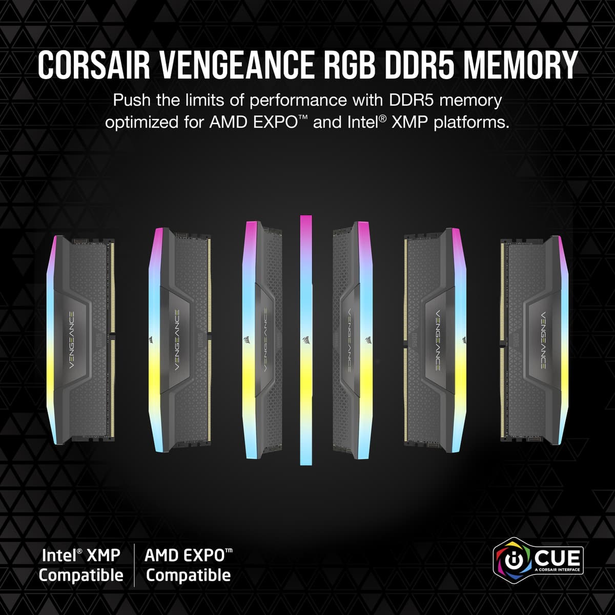 Corsair Vengeance RGB DDR5 RAM 32 GB 6000 MT/s CL36 - Gigantti verkkokauppa