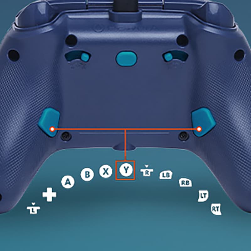 PowerA Advantage Xbox X/S-kontroller (blå) - Elkjøp
