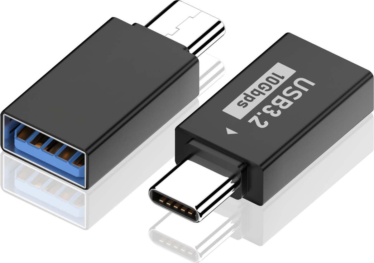 Logik USB-C till USB-A adapter (2-pack) - Elgiganten
