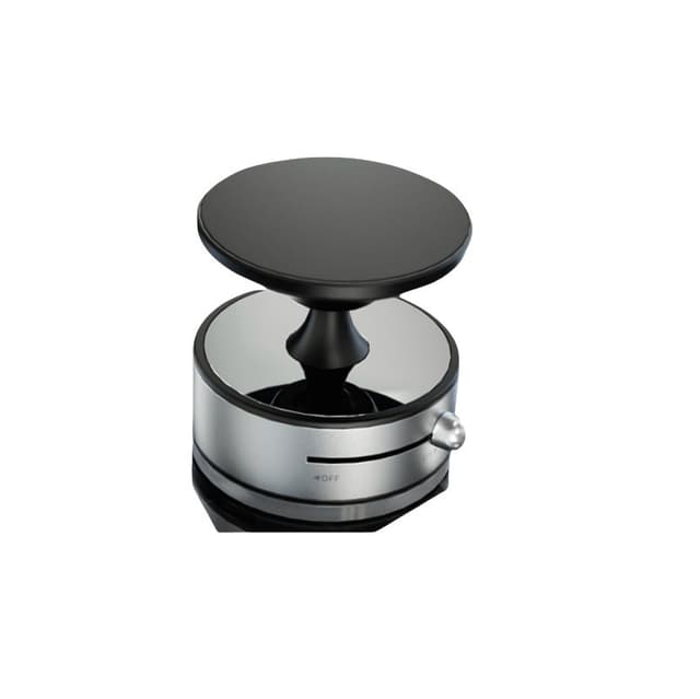 360° Roterende Magnetisk Telefonholder i Aluminiumlegering Sølv ...