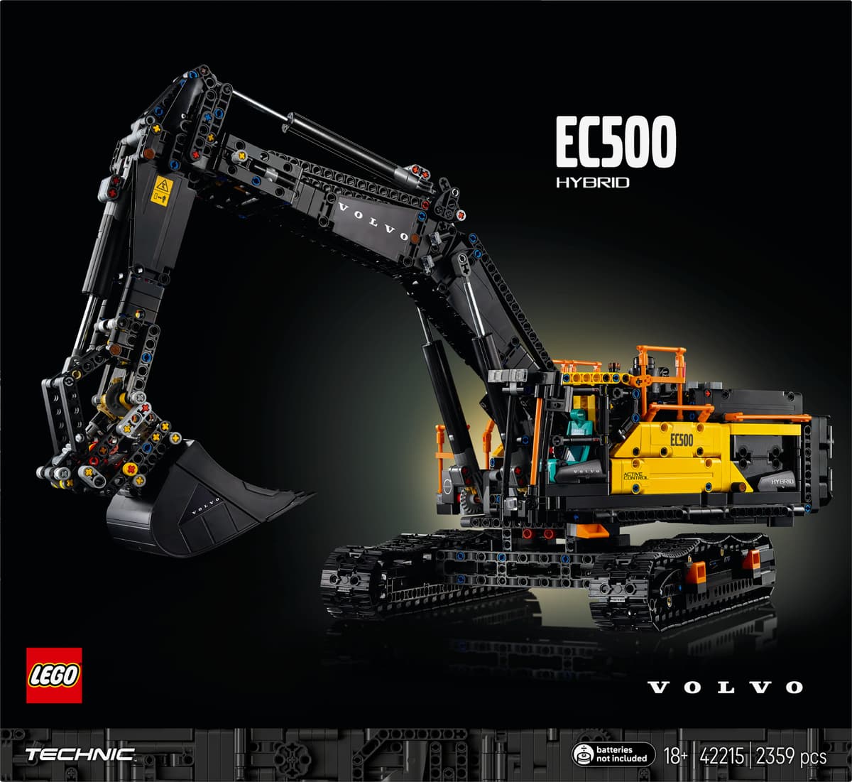LEGO Technic Volvo EC500 Hybrid grävmaskin 42215 - Elgiganten