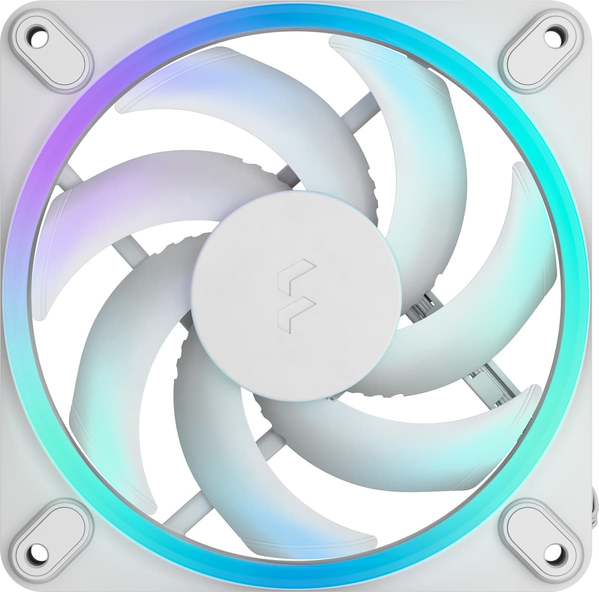 Fractal Design Momentum 120 mm PWM ARGB tuuletin (valkoinen) - Gigantti