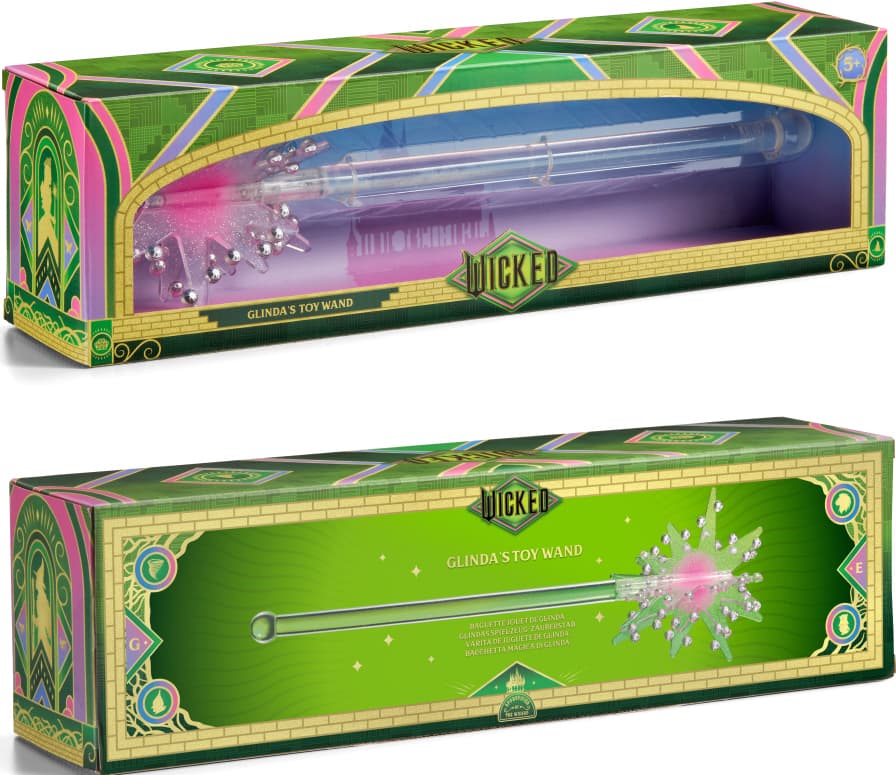 Noble Collection Wicked Glinda's Toy Wand sauva - Gigantti