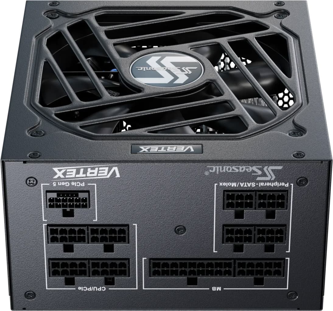 Seasonic VERTEX 750W ATX3 80+Platinum strømforsyningsenhet (sort) - Elkjøp