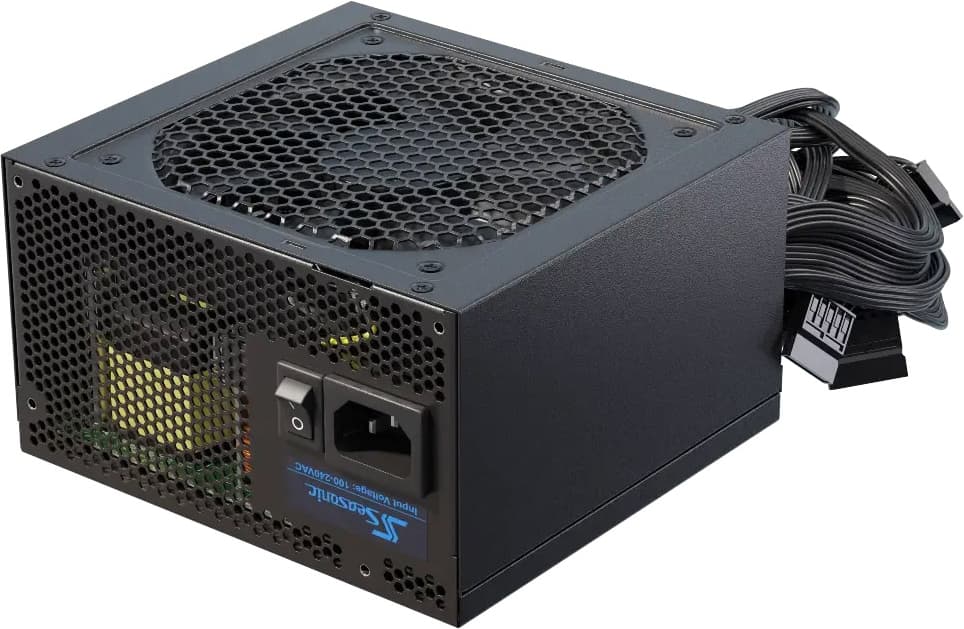 Seasonic G12-GC 650W 80+Gold strømforsyningsenhet (sort) - Elkjøp | Elkjøp