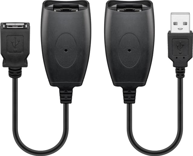 USB-förlängningsadapter upp till 40 m via CAT-kabel - Elgiganten
