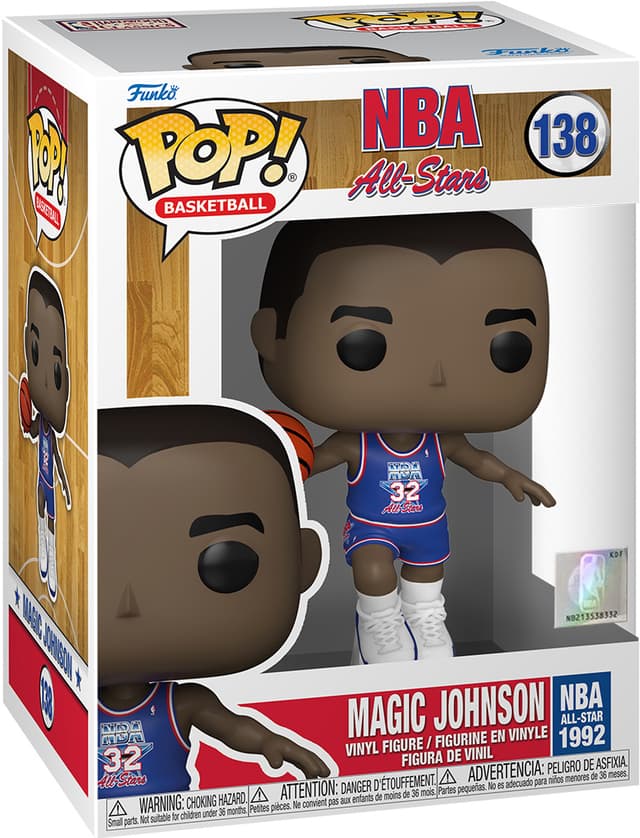 Funko POP NBA Legends actionfigur (Magic Johnson) - Elkjøp