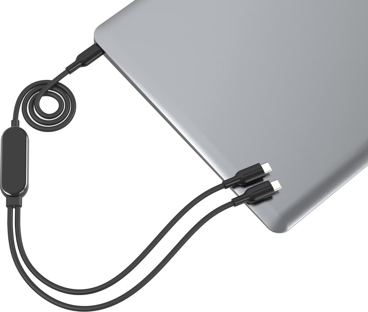 Sandstrom 140W 2-i-1 USB-C kabel (2m) | Elgiganten