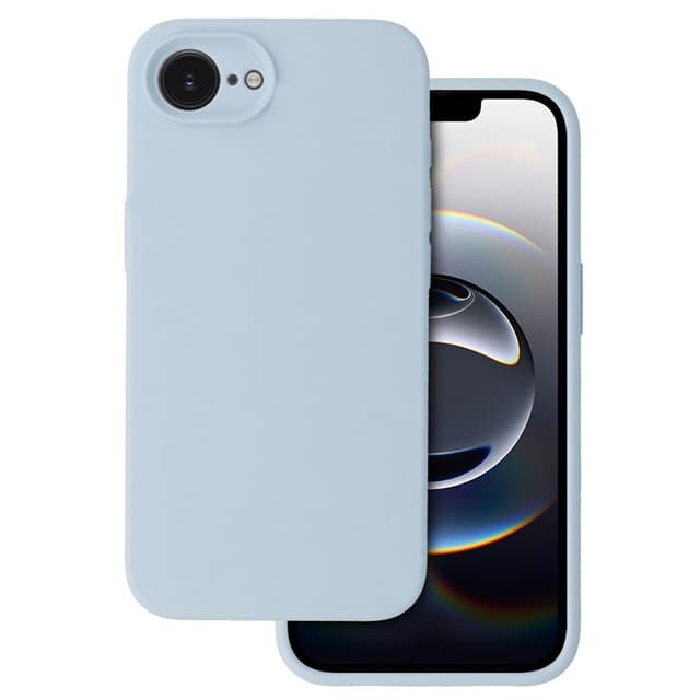 Silicone Lite Case iPhone 16e - Baby blue | Elgiganten | Elgiganten