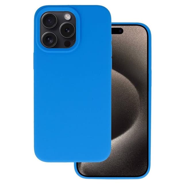 Silicone Lite Case iPhone 16 Pro Max - Sierra blue - Elgiganten