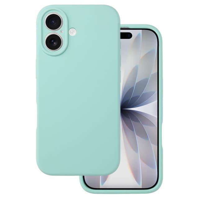 Silicone Lite Case iPhone 17 - Mint green - Elkjøp