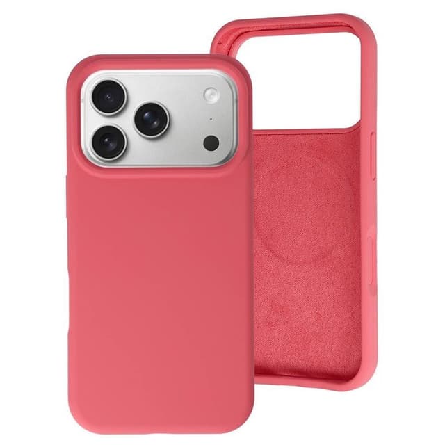 MagColor Pure Case iPhone 17 Pro - China red - Elkjøp