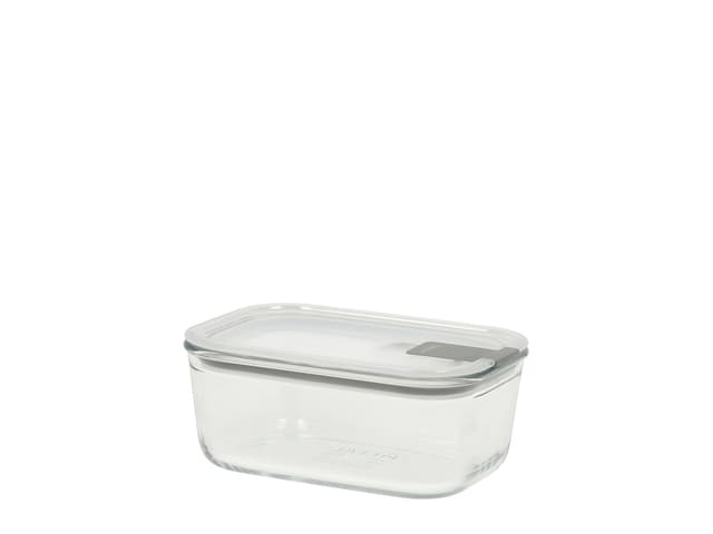 Mepal EasyClip Storage box glass 700 ml Nordic white - Elkjøp