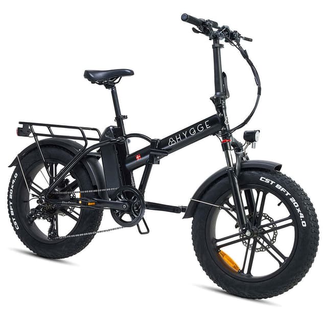 Vester - Foldbar Fat Tyre El-Cykel 48V 14Ah - Onyx Sort | Elgiganten