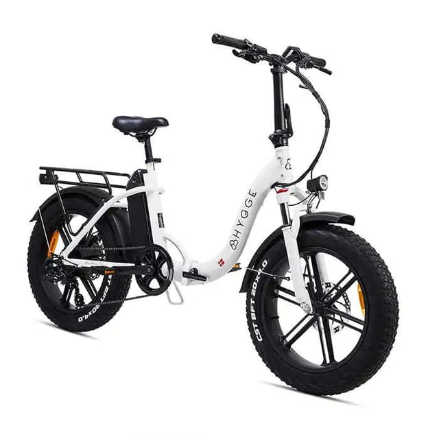 Vester Step - Fällbar Fat Tyre Elcykel 48V 14Ah - Heron Vit - Elgiganten
