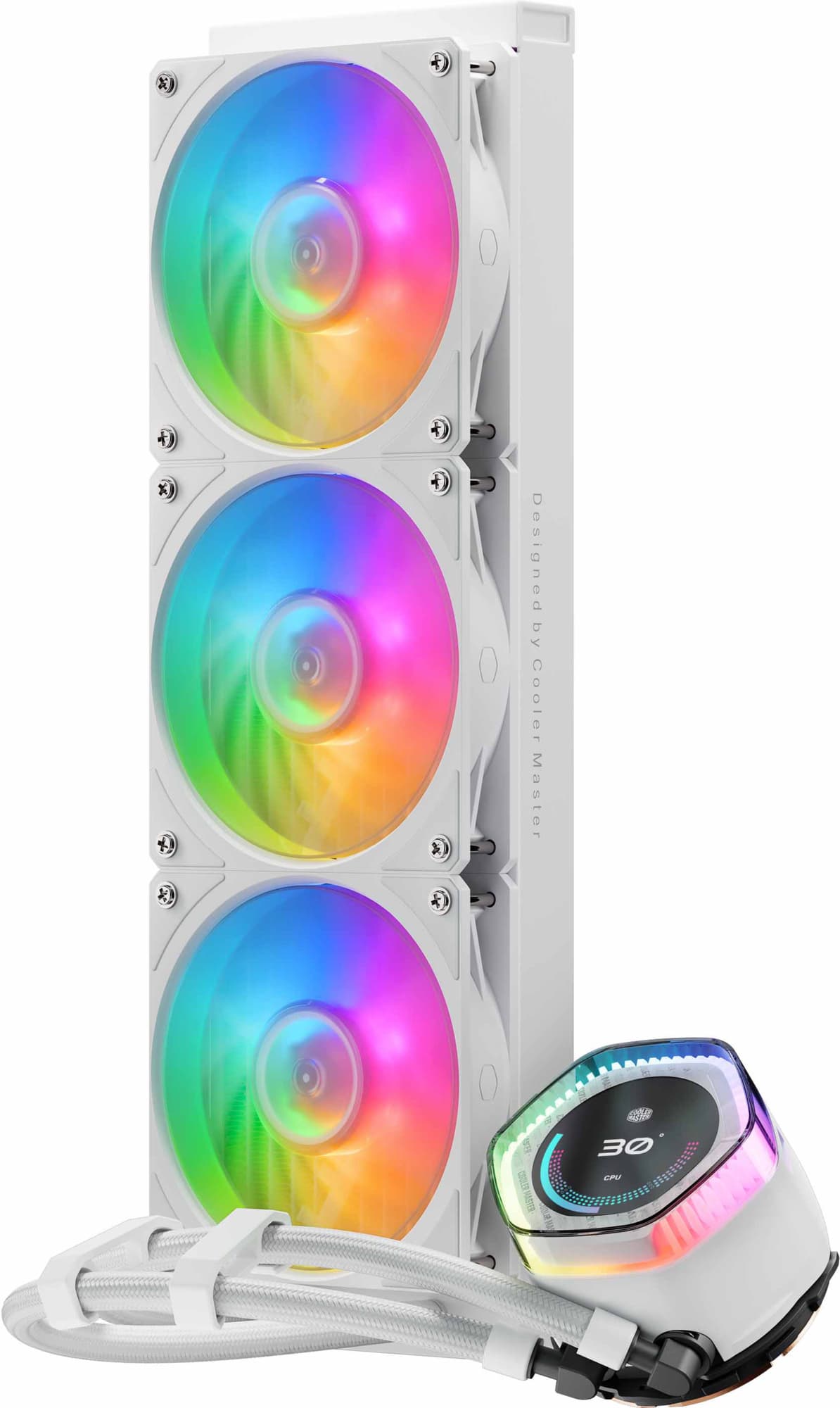 Cooler Master MasterLiquid 360 Ion CPU vattenkylare (vit) - Elgiganten